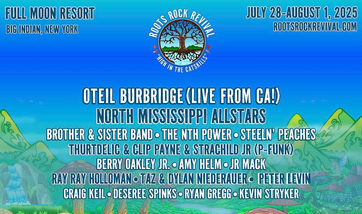 Roots Rock Revival Tickets at Full Moon Resort in Big Indian by Music ...