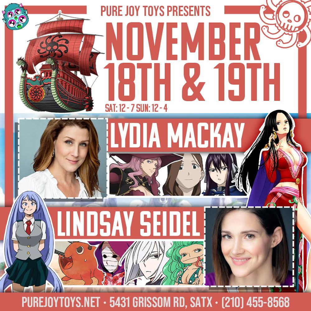 Lydia Mackay & Lindsay Seidel Signing Tickets at PURE JOY TOYS in San ...