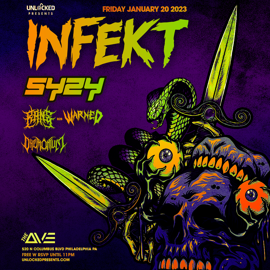 Infekt + Syzy Tickets at The Ave Live in Philadelphia by Unlocked ...