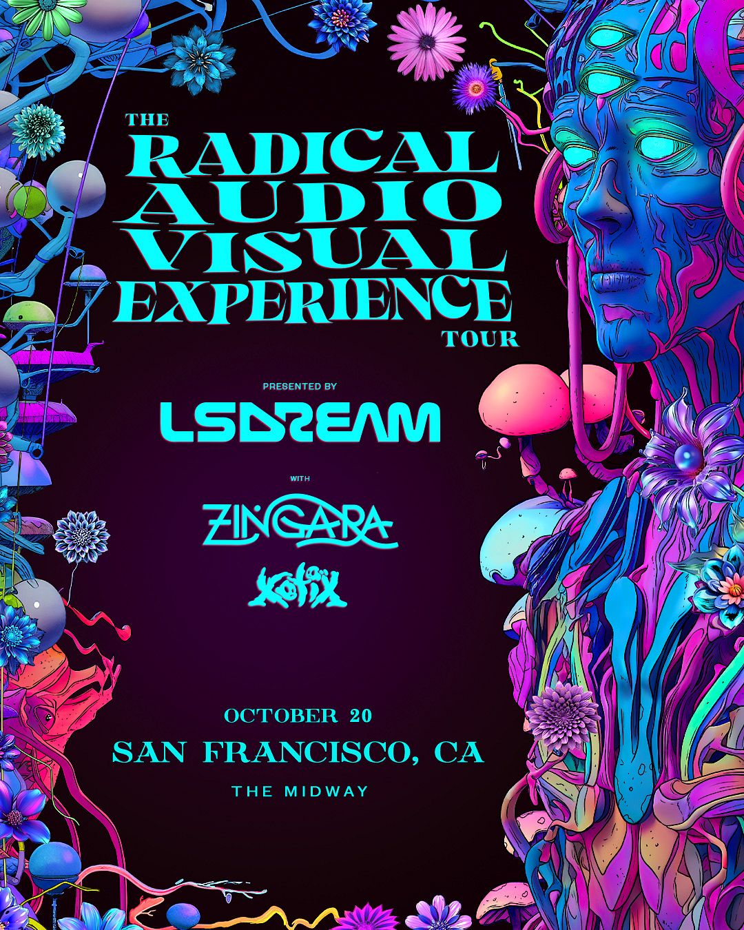 The Radical Audio Visual Experience Presented by LSDREAM Tickets at The ...