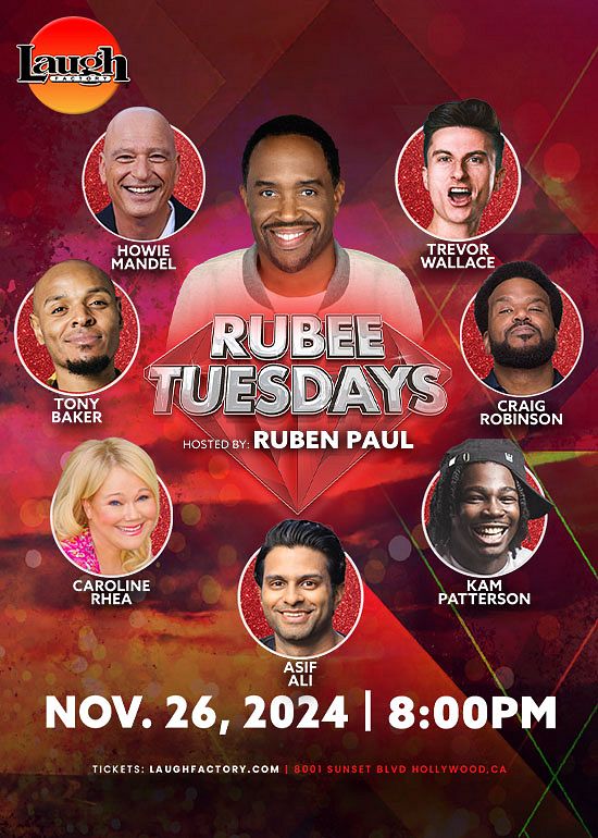 Rubee Tuesdays Tickets at Laugh Factory Hollywood in Los Angeles by ...