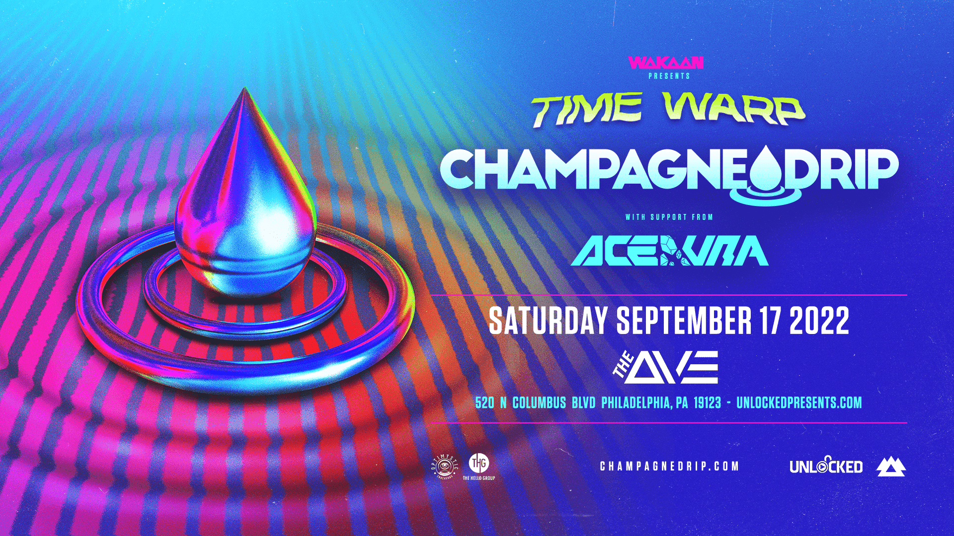 Champagne Drip & Ace Aura Tickets at The Ave Live in Philadelphia by ...