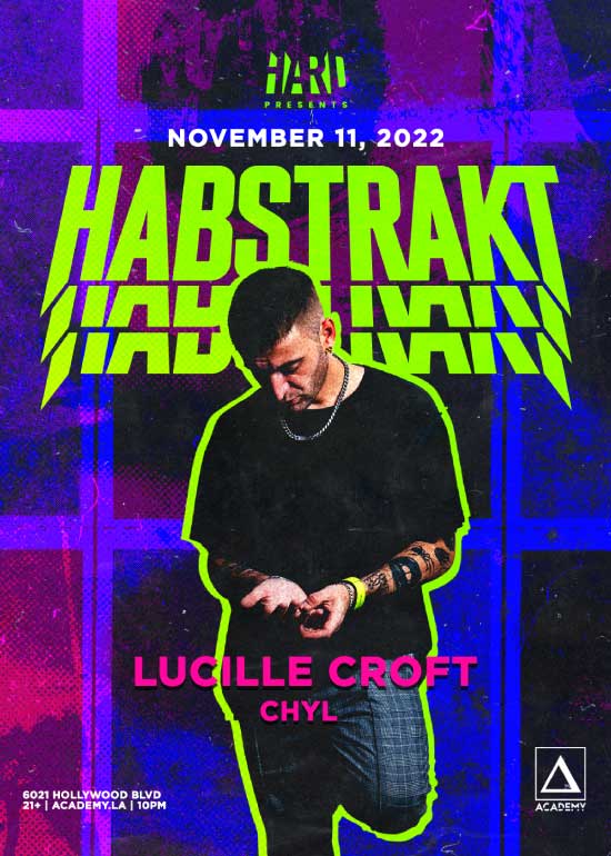 HARD presents Habstrakt Tickets at Academy Nightclub in Los Angeles by ...