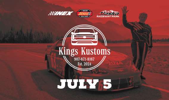 Kings Kustoms 4th of July NASCAR/INEX Races Tickets at Alaska Raceway ...