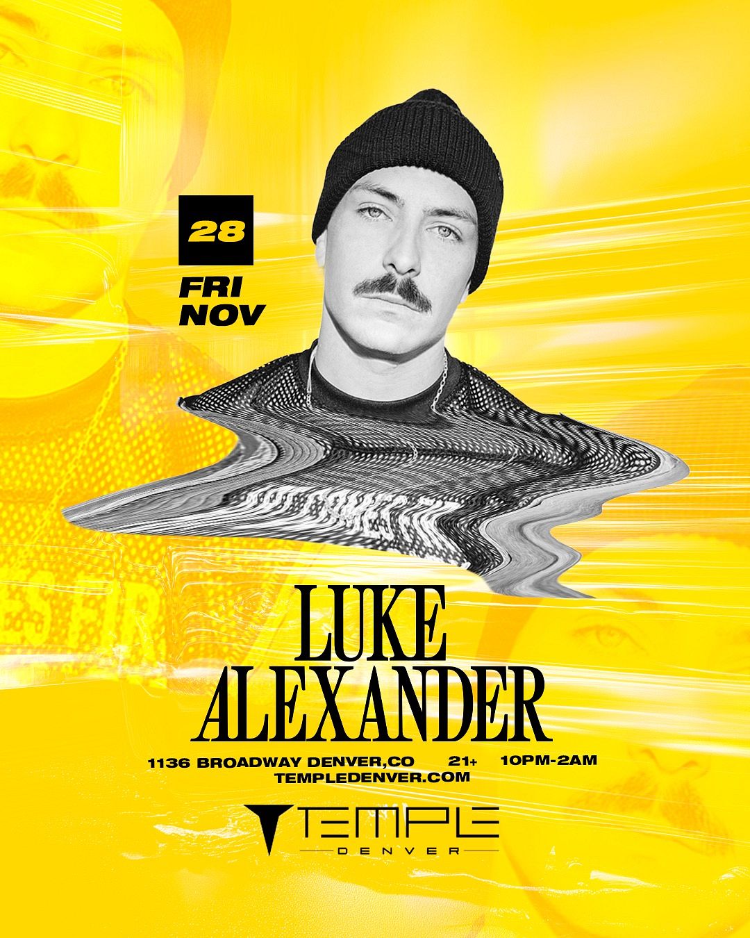 Luke Alexander Tickets at Temple Nightclub in Denver by Temple ...