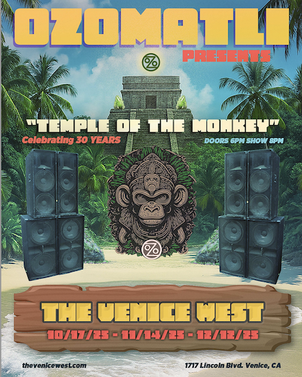 Ozomatli Tickets at The Venice West () in Los Angeles by Venice Music Group (The Venice West) | Tixr