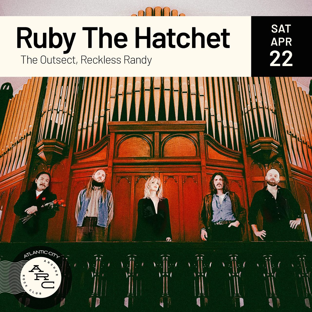 Ruby the Hatchet Tickets at Anchor Rock Club in Atlantic City by Anchor Rock Club | Tixr