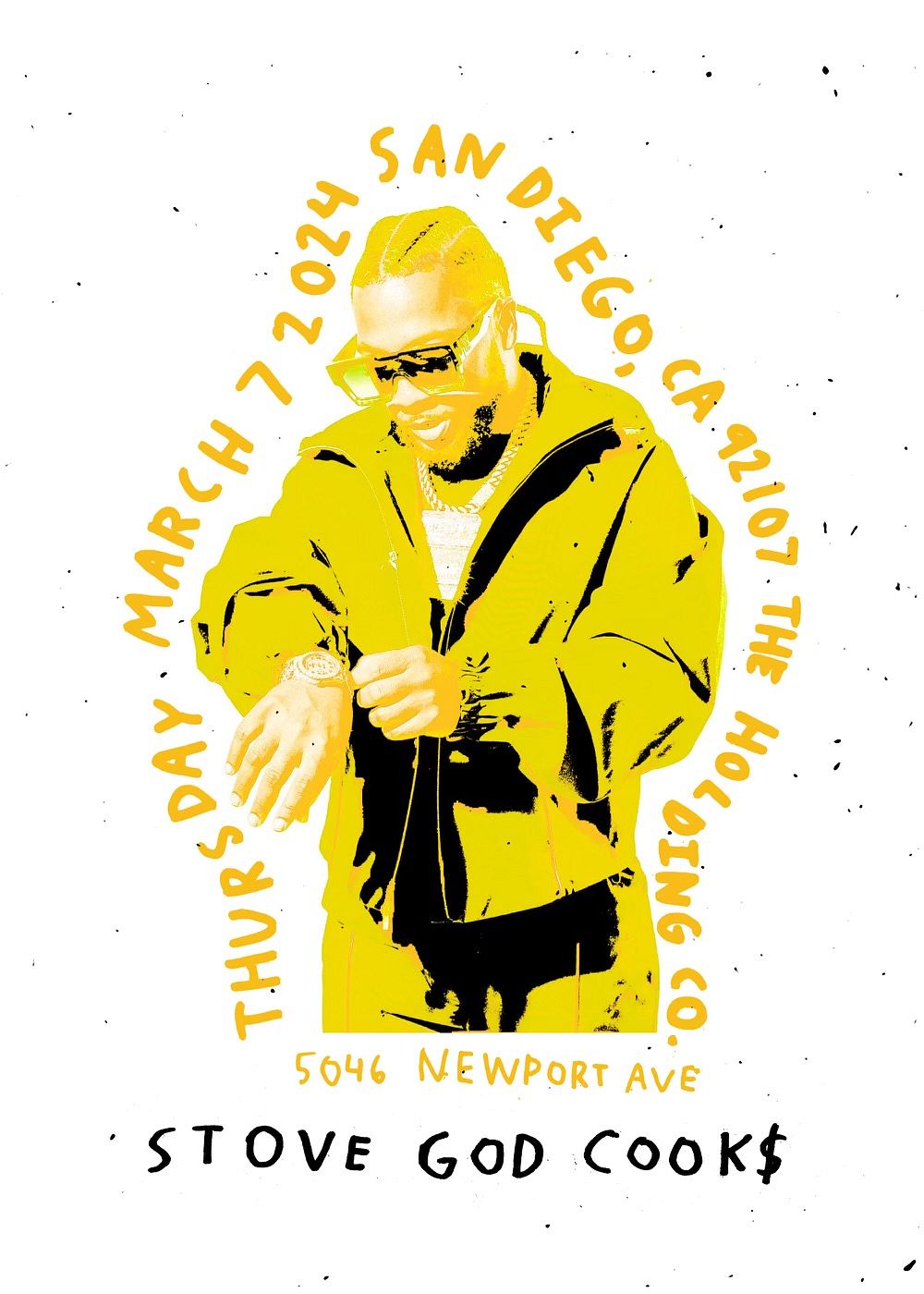 Stove God Cook$ Live in San Diego March 7th Tickets at The Holding ...