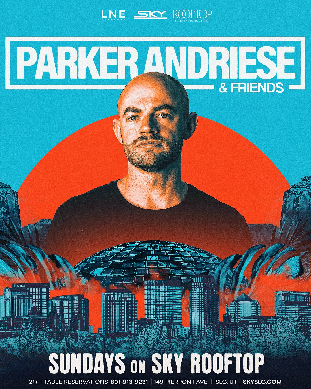 PARKER ANDRIESE & FRIENDS on SKY ROOFTOP Tickets at Sky SLC in Salt ...