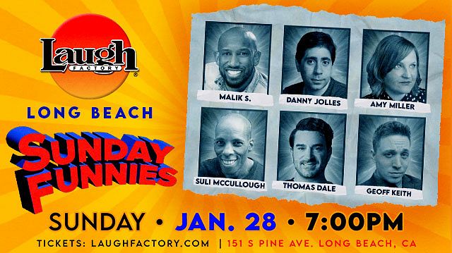 Sunday Funnies Tickets at Laugh Factory Long Beach in Long Beach by ...