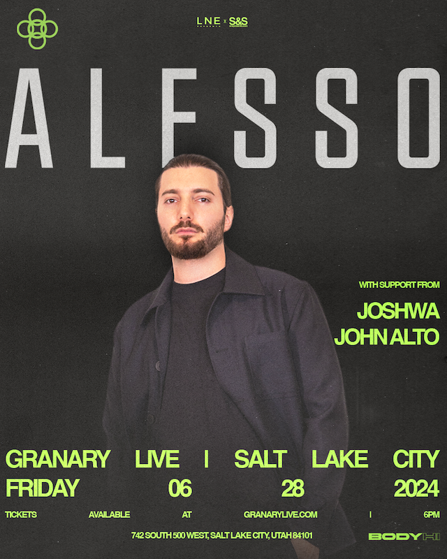 ALESSO at GRANARY LIVE Tickets at Granary Live in Salt Lake City by ...