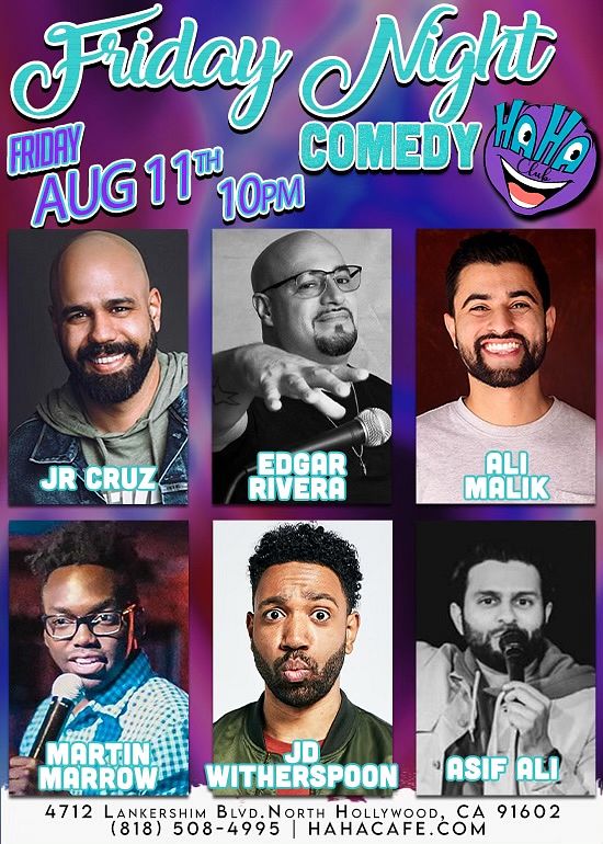 Friday Night Comedy Tickets at Ha Ha Comedy Club in Los Angeles by Haha ...