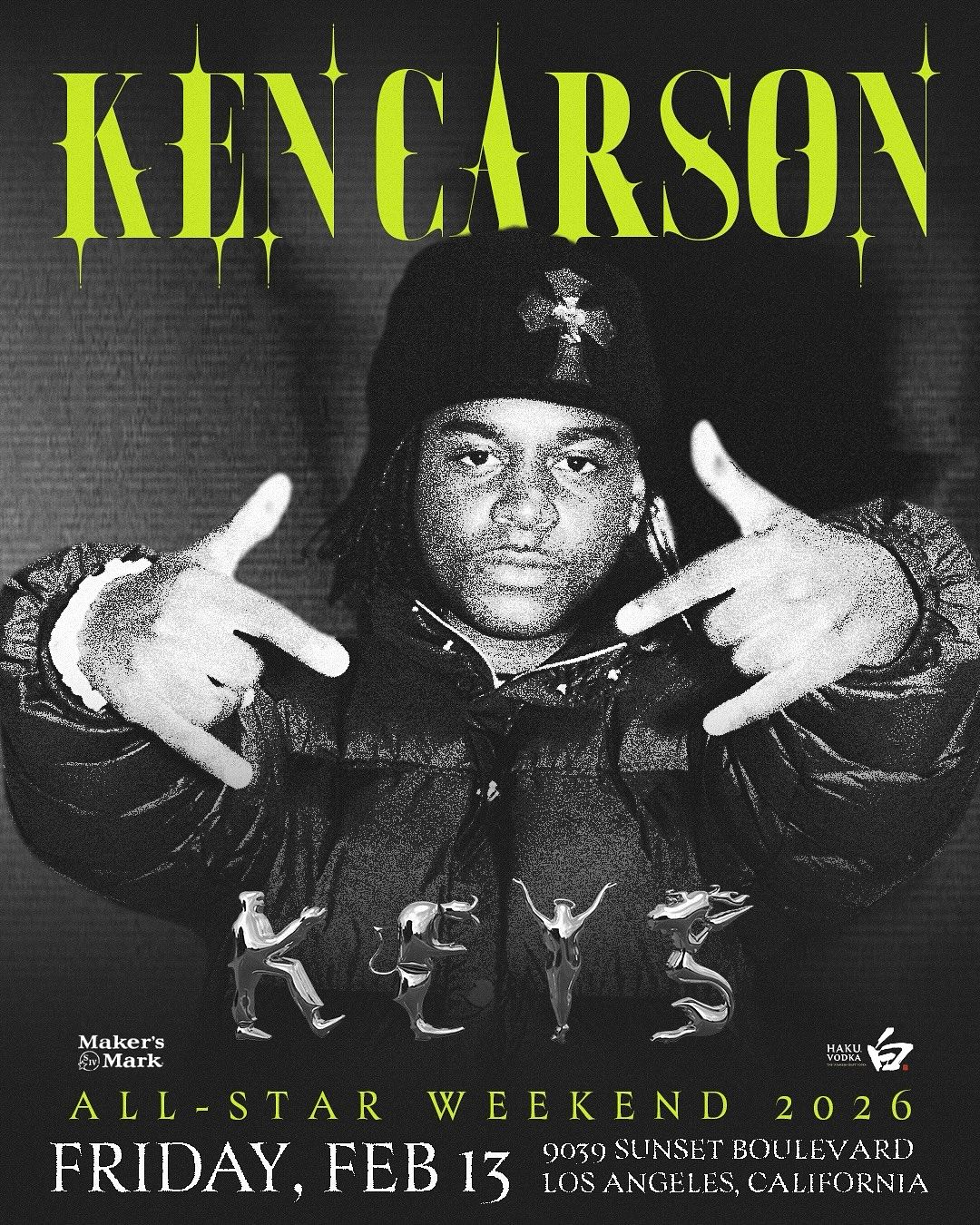 Ken Carson @ Keys Tickets at Keys in West Hollywood by Keys Los Angeles ...