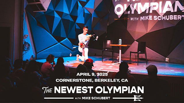 The Newest Olympian | Fully Seated Tickets at Cornerstone in Berkeley ...