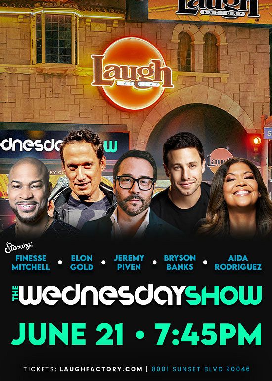 The Wednesday Show Tickets at Laugh Factory Hollywood in Los Angeles by ...