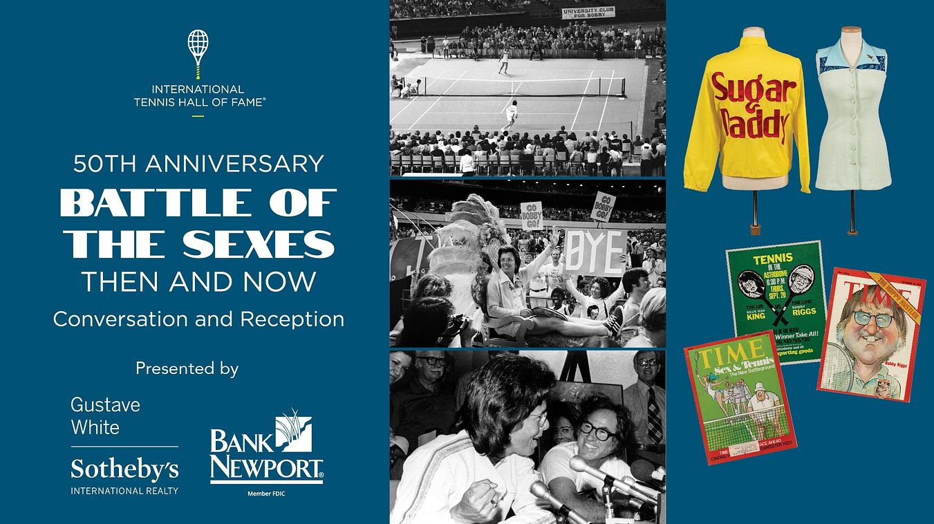 Battle of the Sexes: Then and Now Tickets at International Tennis Hall ...