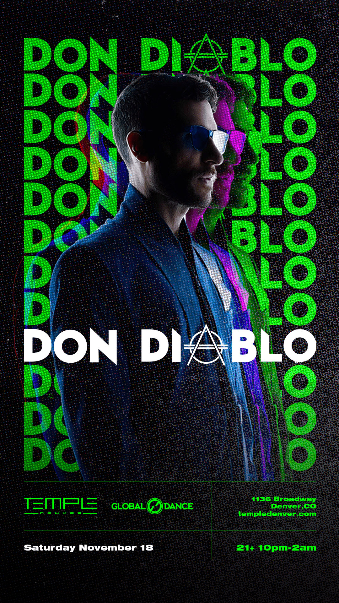 Don Diablo Tickets at Temple Nightclub in Denver by Temple Nightclub ...