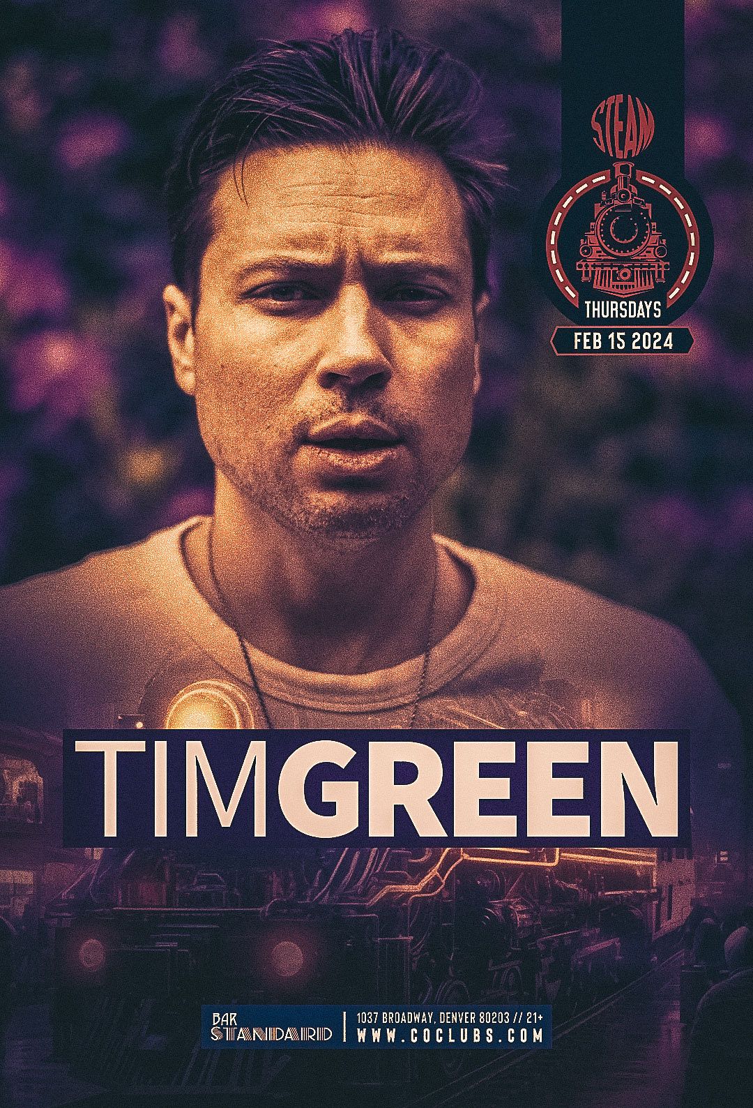 Tim Green Tickets at Bar Standard in Denver by Bar Standard | Tixr