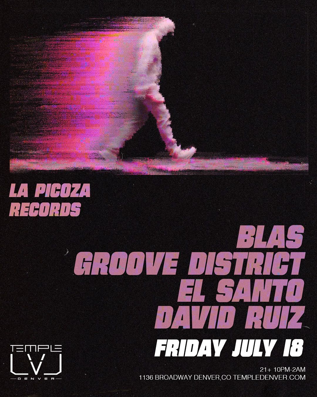 La Picoza Records in LVL Tickets at Temple Nightclub in Denver by ...