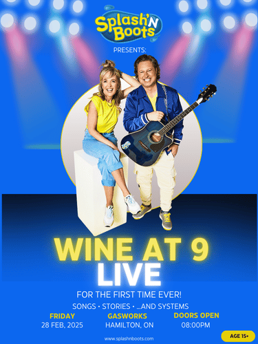 Splash'N Boots - Wine At 9 Tickets at Gasworks in Hamilton by ...