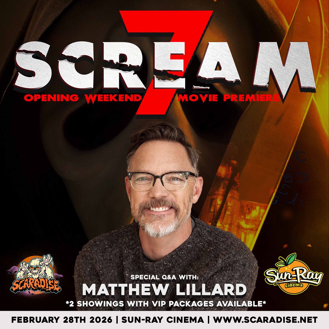 Scream 7 Movie Screening Featuring Matthew Lillard Q&A - Showing 2 ...