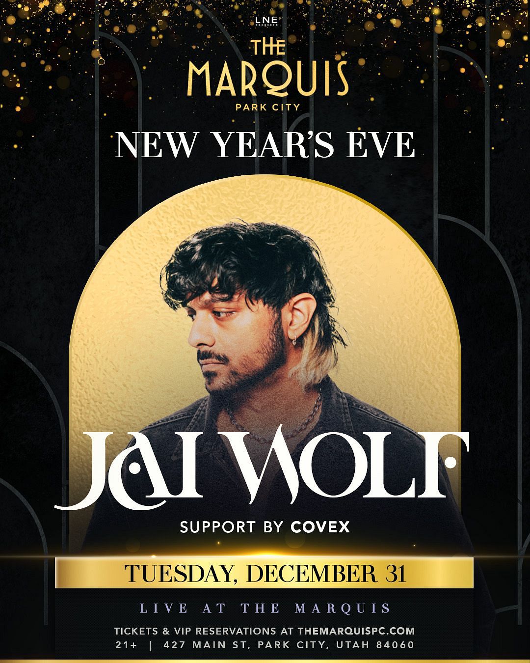 NEW YEAR'S EVE: JAI WOLF at THE MARQUIS PC Tickets at The Marquis PC in ...