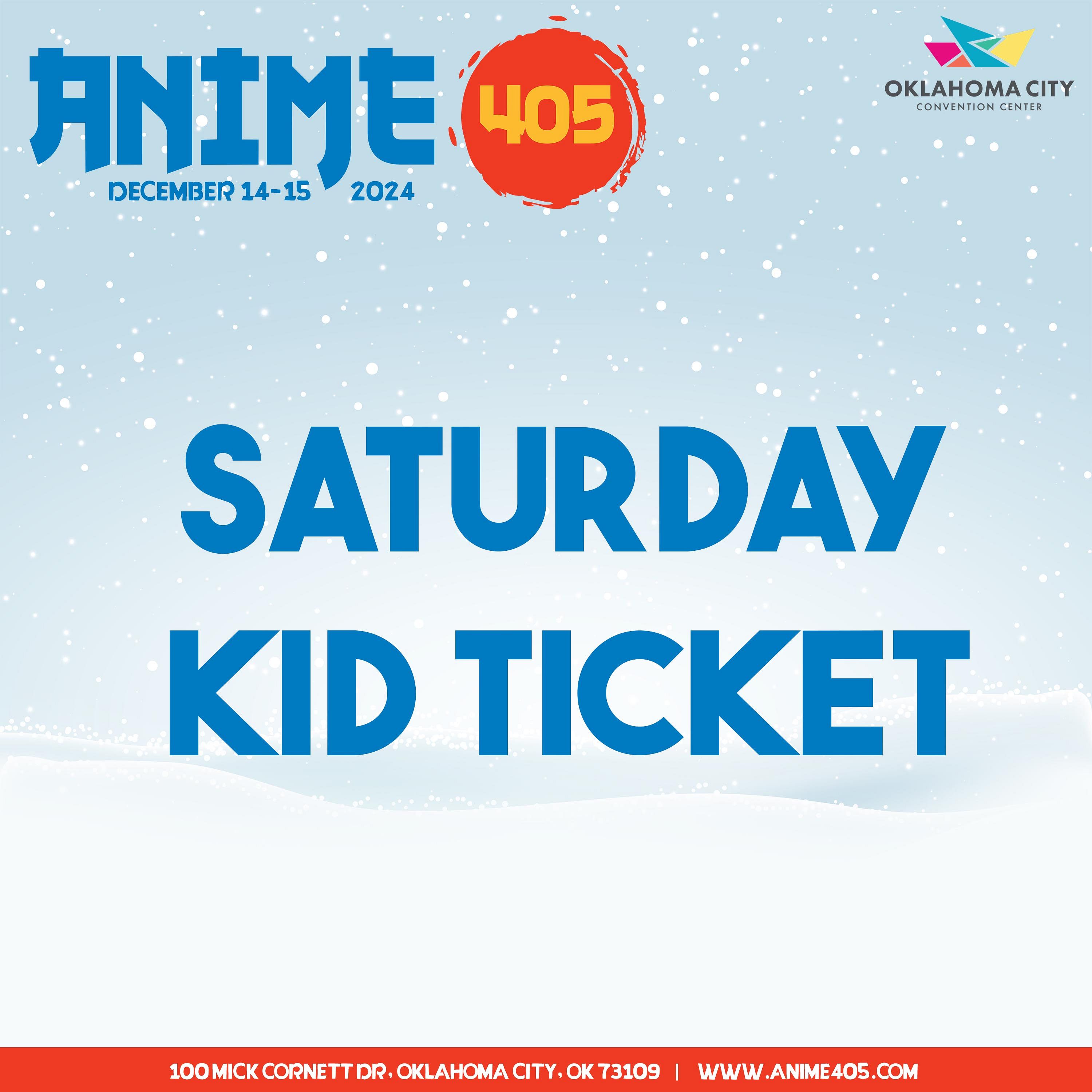 Anime 405 December 2024 - Tickets Tickets at Oklahoma City Convention ...