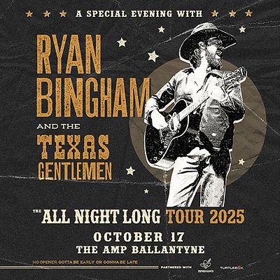 RYAN BINGHAM AND THE TEXAS GENTLEMEN Tickets at TD Amp Ballantyne in ...