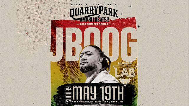 J Boog Tickets at Quarry Park Amphitheater in Rocklin by Rocklin ...