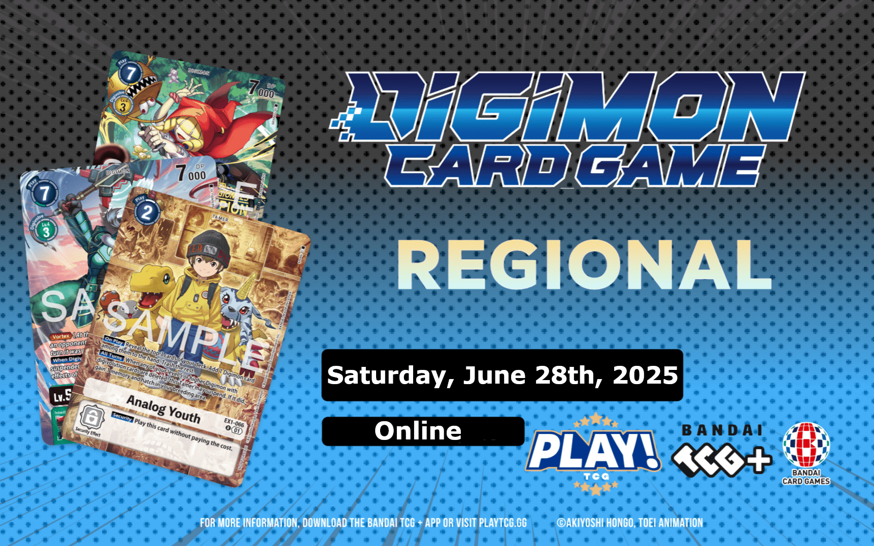 Digimon Online Regional 6/28 Tickets at Your Computer or Mobile Device ...