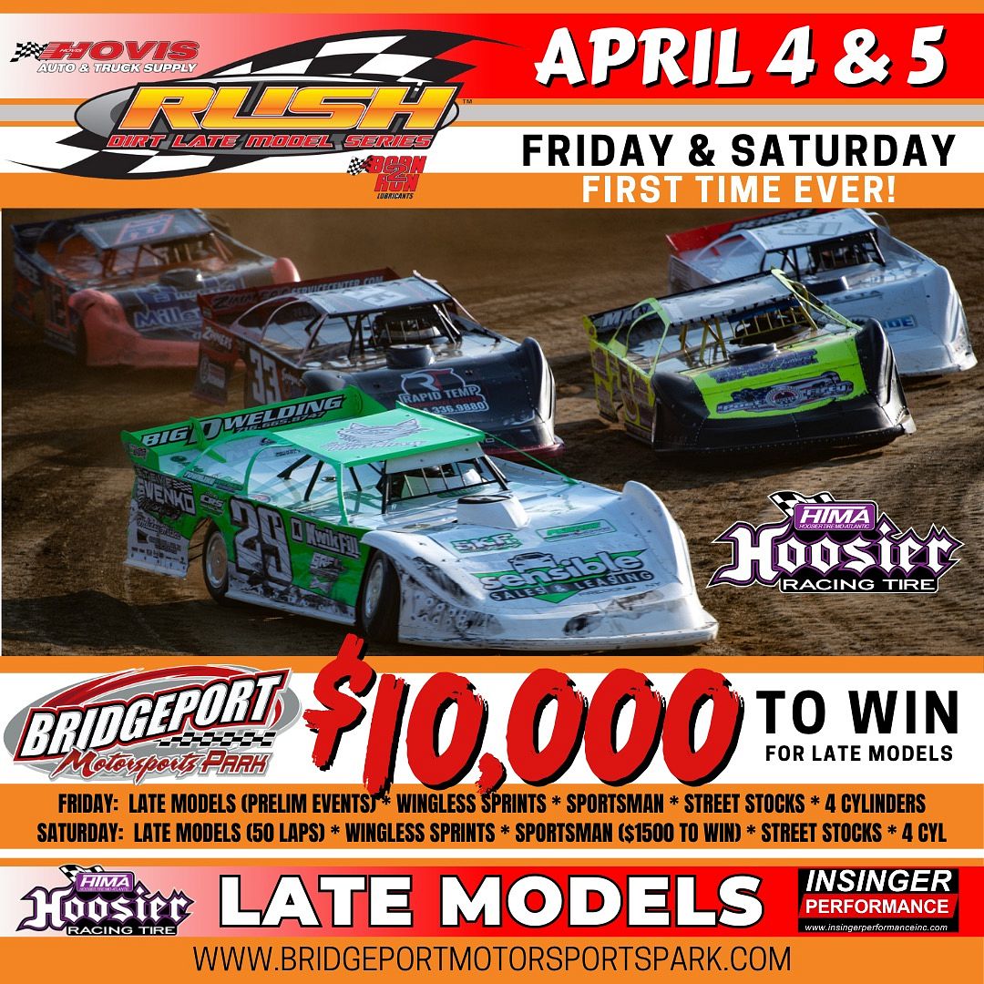 RUSH LATE MODELS SERIES Tickets at Bridgeport Motorsports Park in ...