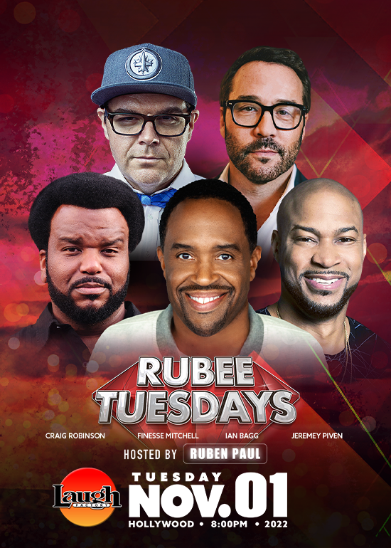 Rubee Tuesdays Tickets at Laugh Factory Hollywood in Los Angeles by ...