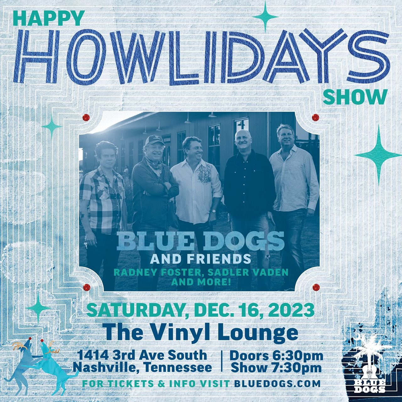 The Blue Dogs & Friends Tickets at The Vinyl Lounge in Nashville by The ...