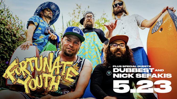 Fortunate Youth Tickets at Ventura Music Hall Reserved in Ventura by ...