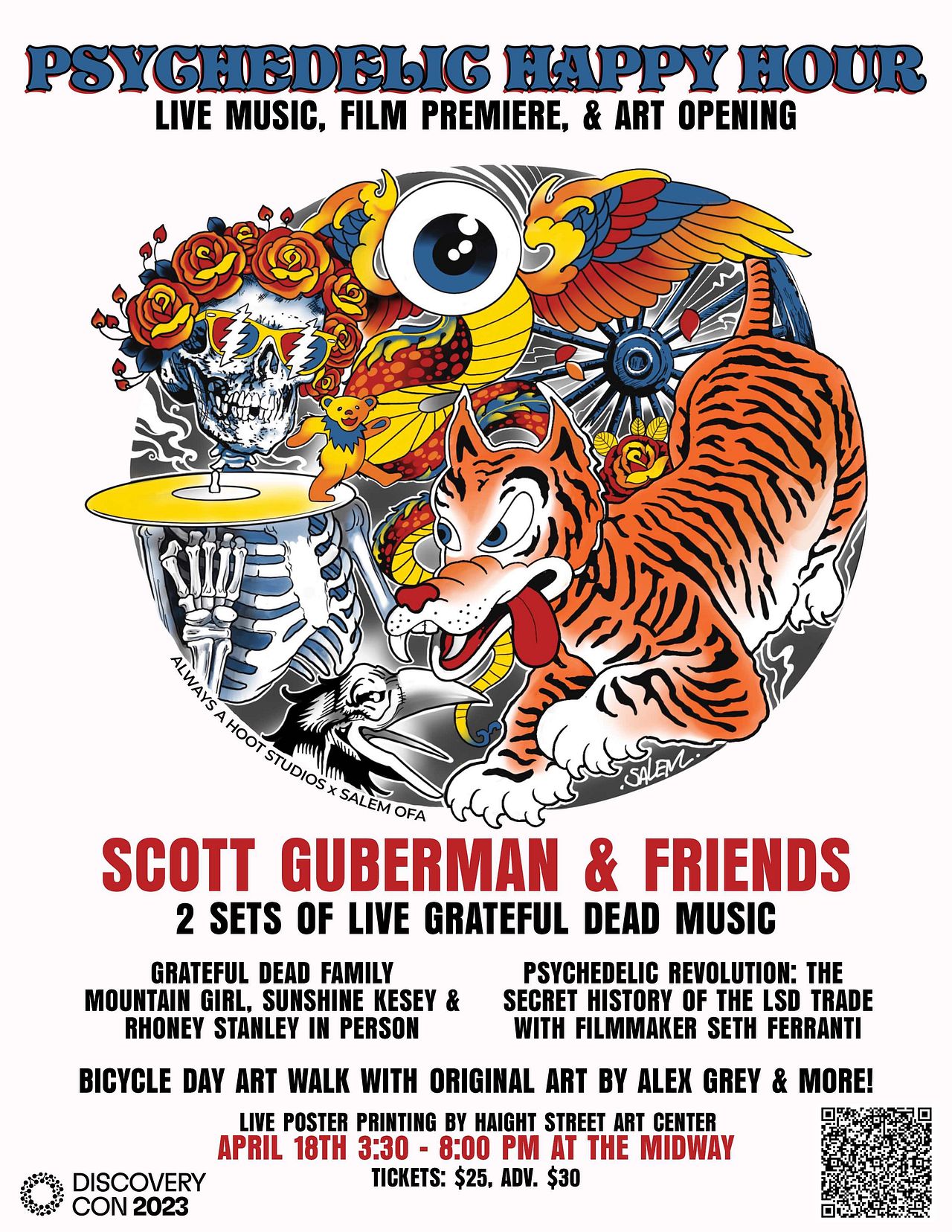 Psychedelic Happy Hour Ft Scott Guberman And Friends At The Midway