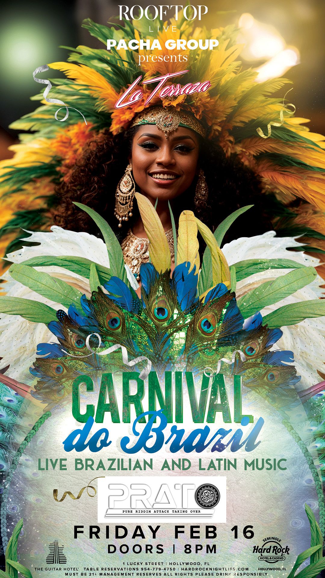 Carnaval de Brazil | Rooftop Live Tickets at Rooftop Live in Hollywood ...