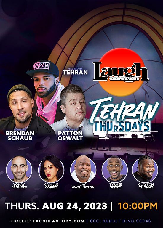Tehran Thursdays Tickets at Laugh Factory Hollywood in Los Angeles by ...