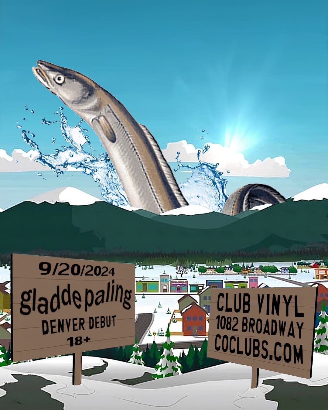 Gladde Paling Tickets at Club Vinyl in Denver by Club Vinyl | Tixr