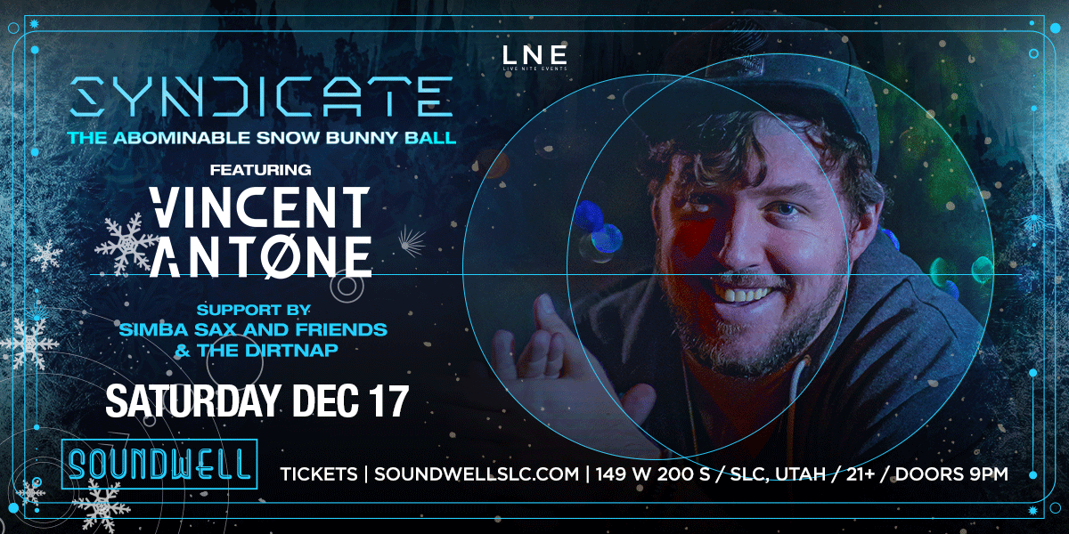Syndicate ft. Vincent Antone at Soundwell Tickets at Soundwell in Salt ...