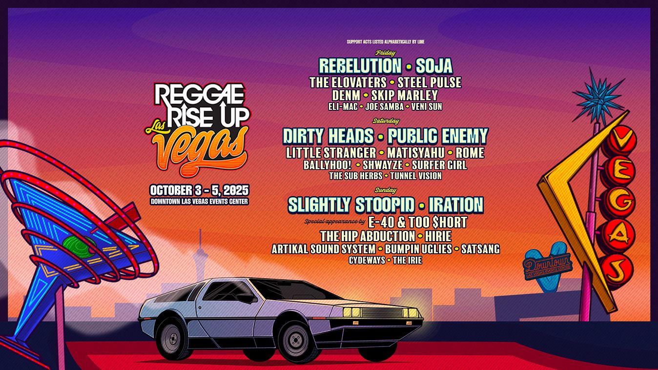 Reggae Rise Up Vegas Festival 2025 Tickets at Downtown Las Vegas Events ...
