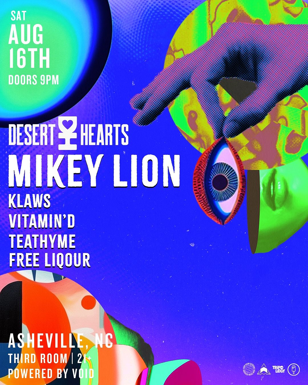Mikey Lion w/s/g Klaws, Vitamin'D, Teathyme & Free Tickets at Third Room in Asheville by Third ...