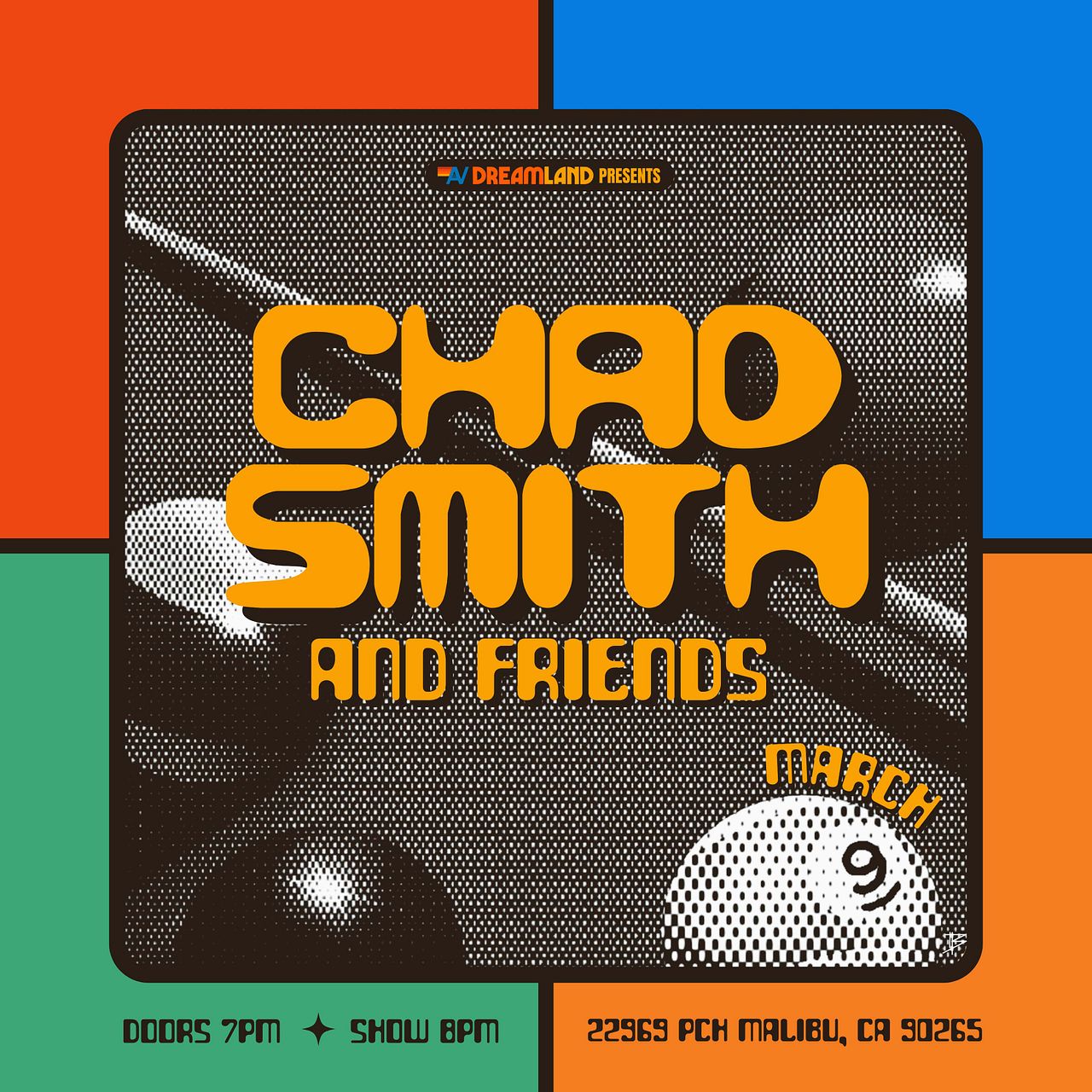 Chad Smith & Friends Tickets at Aviator Nation Dreamland in Malibu by ...