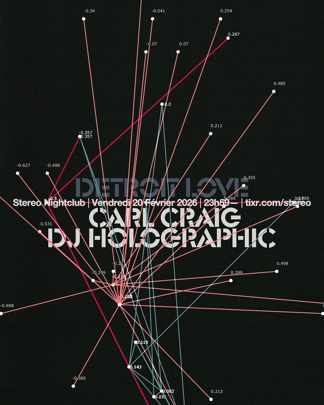 DETROIT LOVE: CARL CRAIG | DJ HOLOGRAPHIC Tickets at Stereo in Montréal ...
