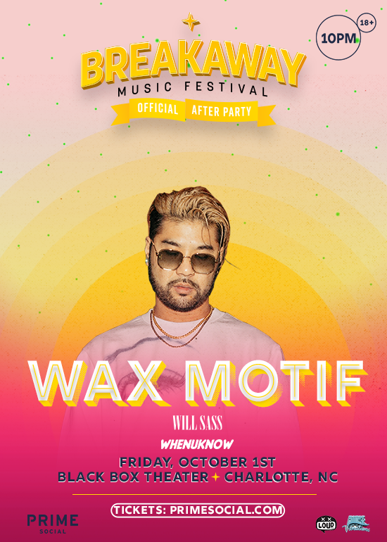 Wax Motif Tickets at Black Box Theater in Charlotte by Prime Social ...