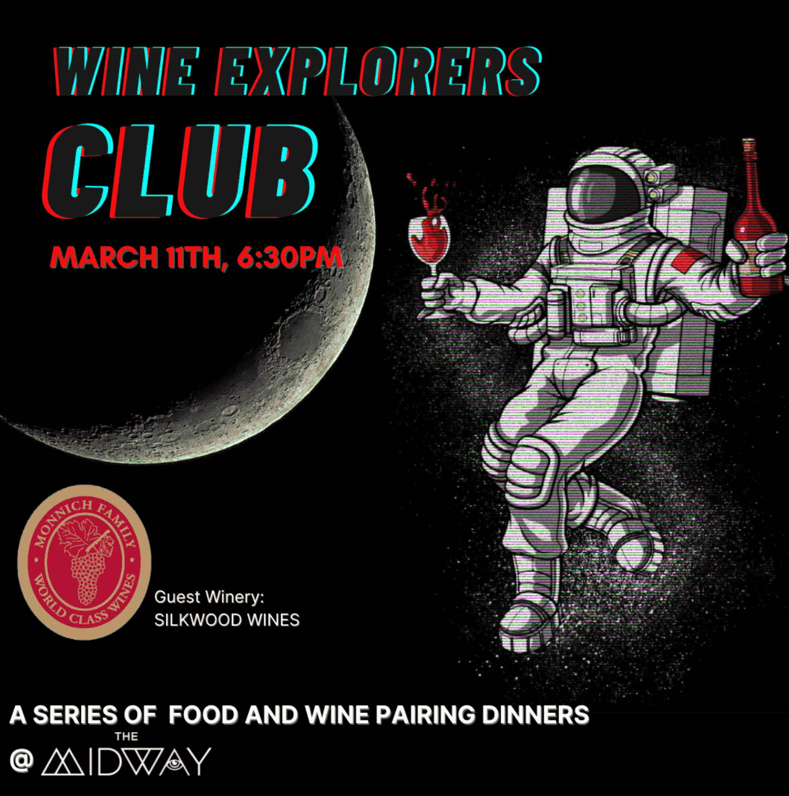 WINE EXPLORERS CLUB with Silkwood Wines Tickets at The Midway in San ...