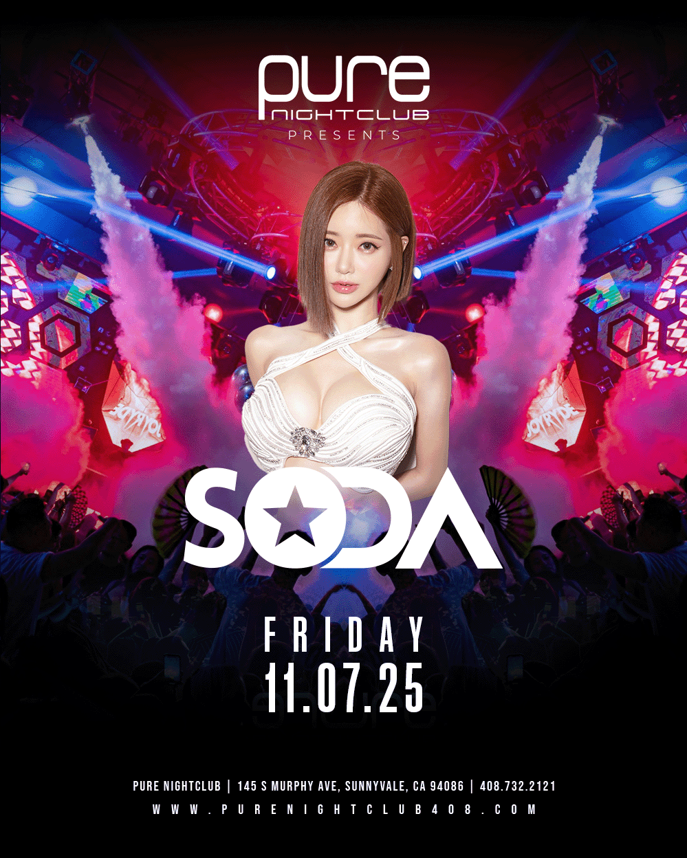 DJ SODA Tickets at Pure Nightclub in Sunnyvale by Pure Nightclub | Tixr