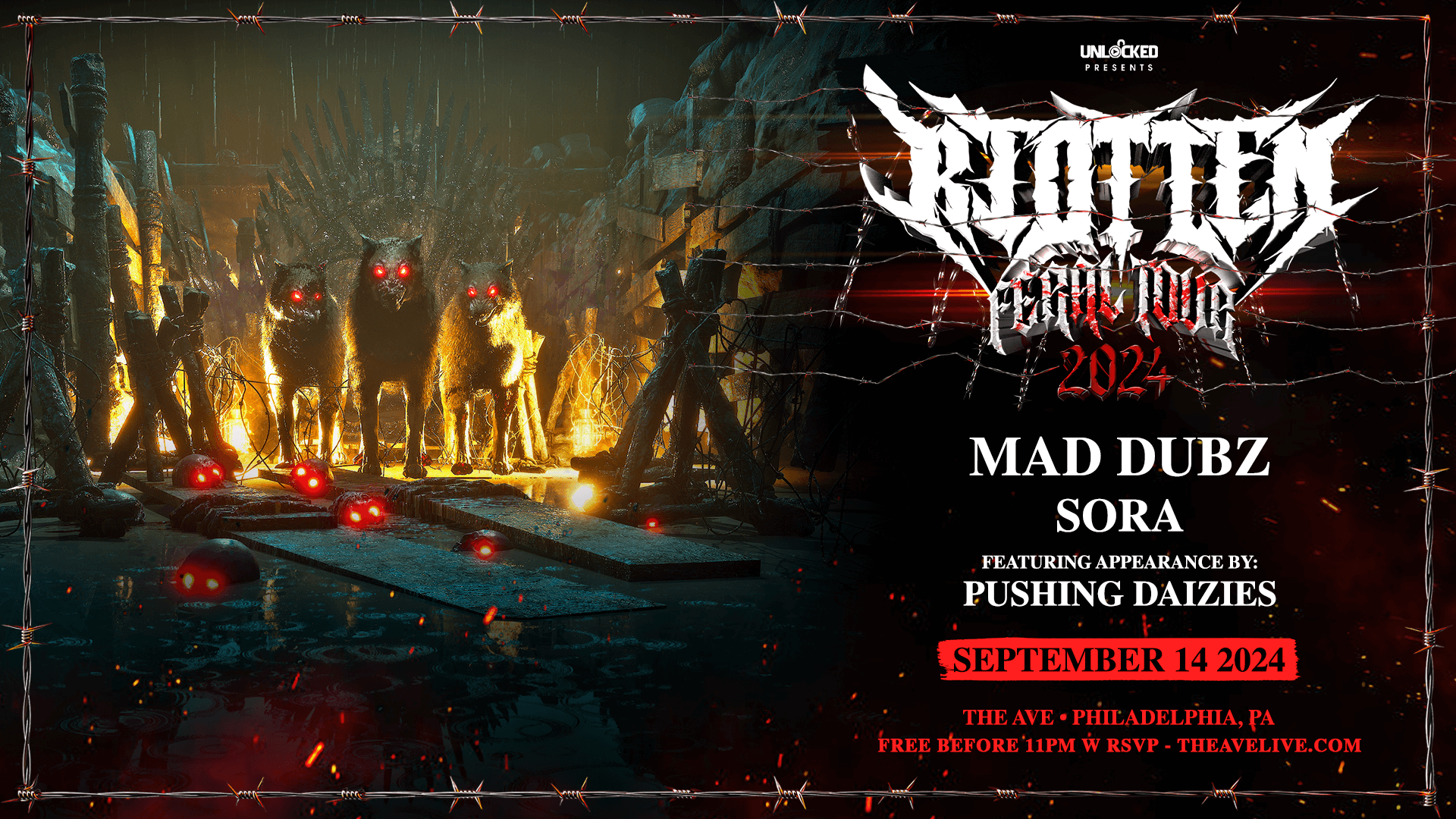 Riot Ten's Feral Tour Tickets at The Ave Live in Philadelphia by ...