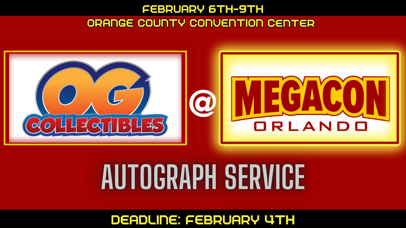 MegaCon Orlando 2025 Drop-Off / Send-In Service Tickets at OG ...