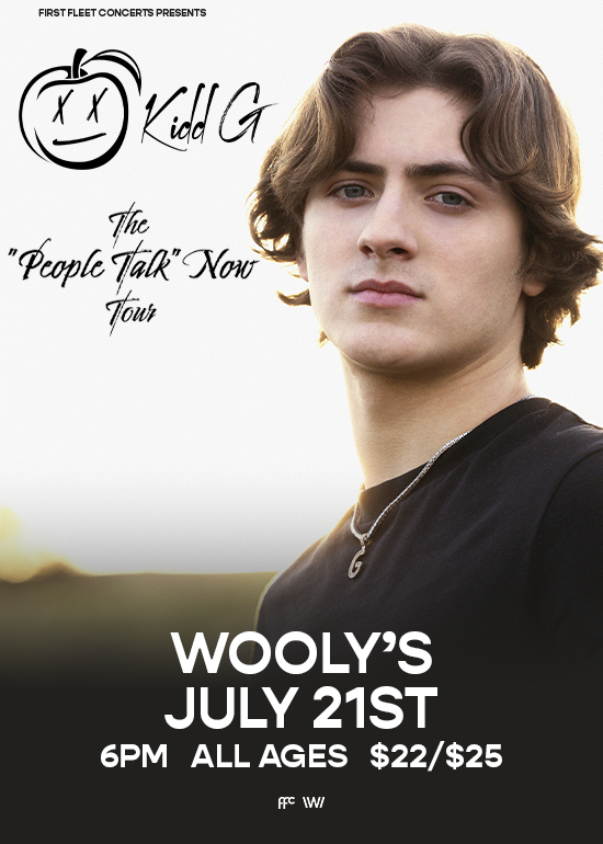 Kidd G - The "People Talk" Now Tour Tickets at Wooly's in Des Moines by ...