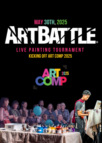 Kick off ART COMP 2025 featuring ART BATTLE Tickets at 100 Kellogg Lane ...
